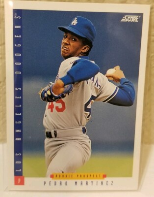 Pedro Martinez Rookie Prospect 1993 Score Los Angeles Dodgers | eBay