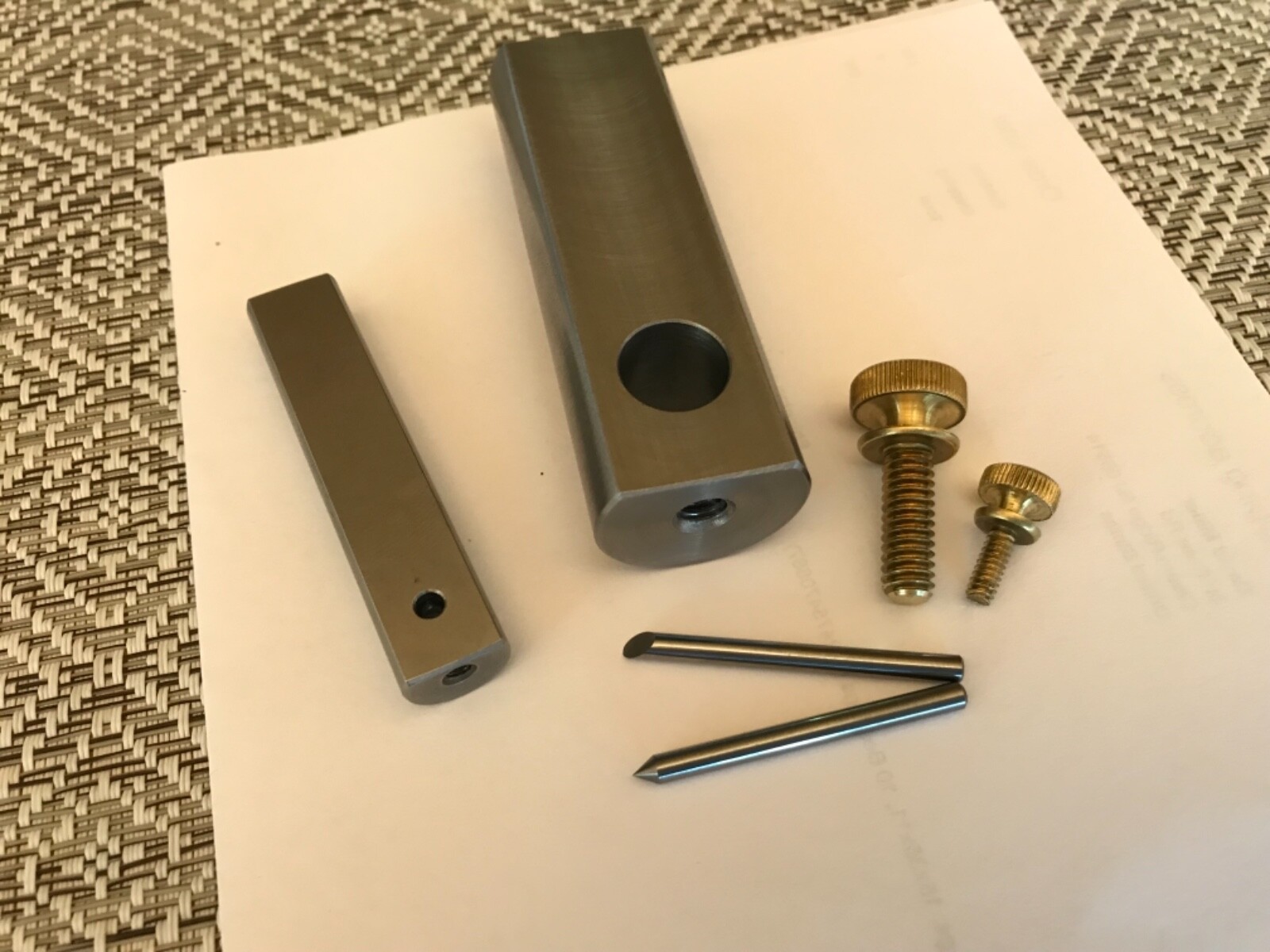 Knife Maker's Edge Line Scriber, Edge Scribe, 2X72 Knife Maker's Center ...