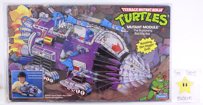 Teenage Mutant Ninja Turtles Mutant Module 1990 Action Figure TMNT CAS ...