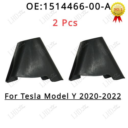 2 Pcs Front Bumper Lower Grille Brackets 1514466-00-A For Tesla Model Y ...