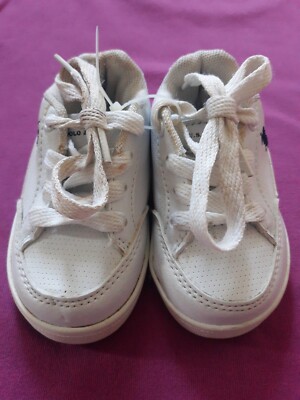 Us Polo Assn. Toddler Size 5 Tenner Shoes White | eBay