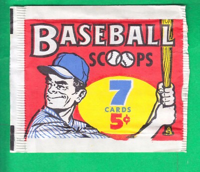 1961 NU-CARD BASEBALL SCOOPS 5 CENT WRAPPER | eBay