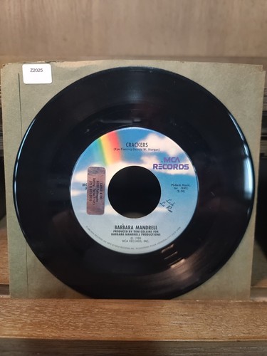 CRACKERS BY BARBARA MANDRELL 45 RPM 7" COUNTRY 1980 | eBay