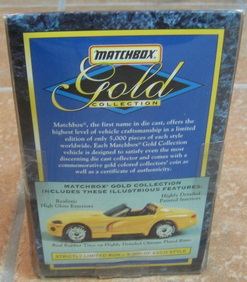 Matchbox Gold Collection Diecast Metal Ferrari Testarossa Limited ...