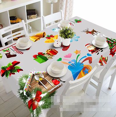3D Pattern 57 Tablecloth Table Cover Cloth Birthday Party AJ WALLPAPER ...