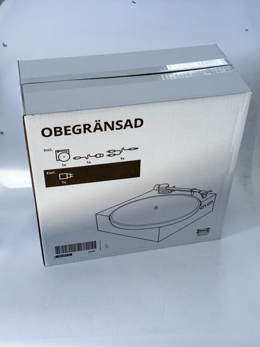 Brand New - Sealed - IKEA Obegränsad Swedish House Mafia Turntable ...