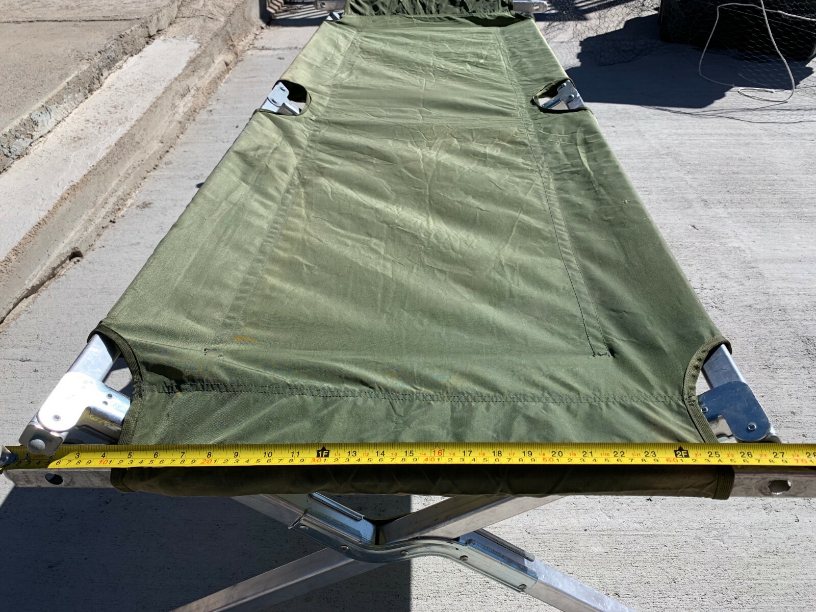 ARMY USMC MILITARY CAMPING GRADE SLEEPING CAMPING NORTH AMERICAN COT ...