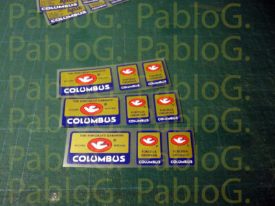 Decals, Stickers - Columbus Decal - Nelo's Cycles