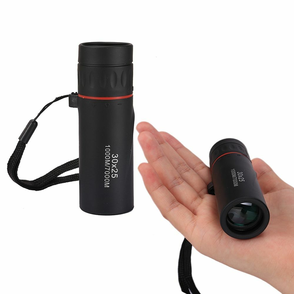 Mini Pocket Compact Monocular Telescope 30x25 HD Camping Hunting Sports ...