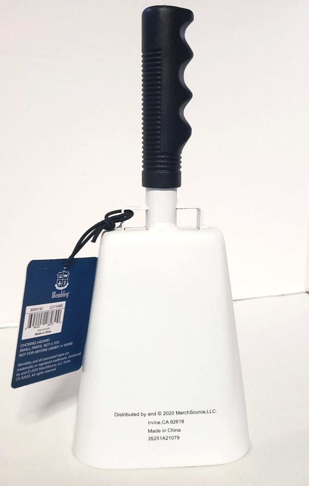 Beer Bell Wembley Classic Cowbell Metal White Ring For Beer Loud ...