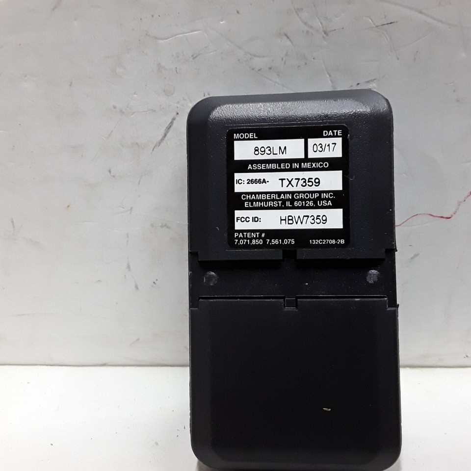 Chamberlain Liftmaster Garage and Gate Remote Opener 953ESTD 893LM ...