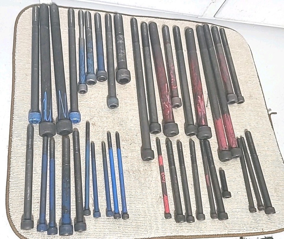 Machinist Tool Box Clean Out Metric & Sae Hex Drive Jack Screws Bolts ...