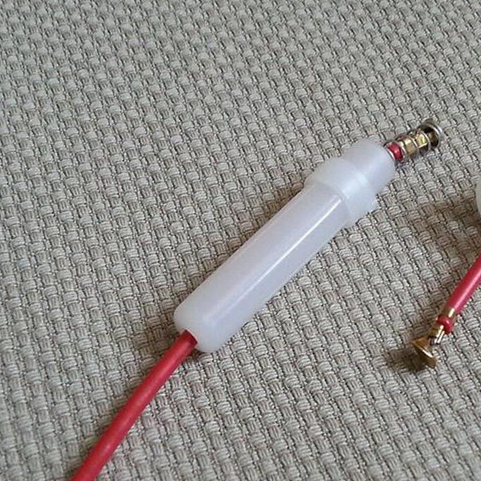 10PCS White AGC Glass Inline Fuse Holder Quick Connect Reliable ...