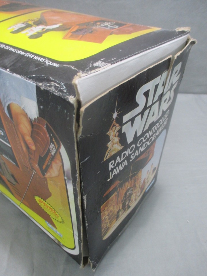 Star Wars RADIO CONTROLLED JAWA SANDCRAWLER Complete w/ Box Vintage ...