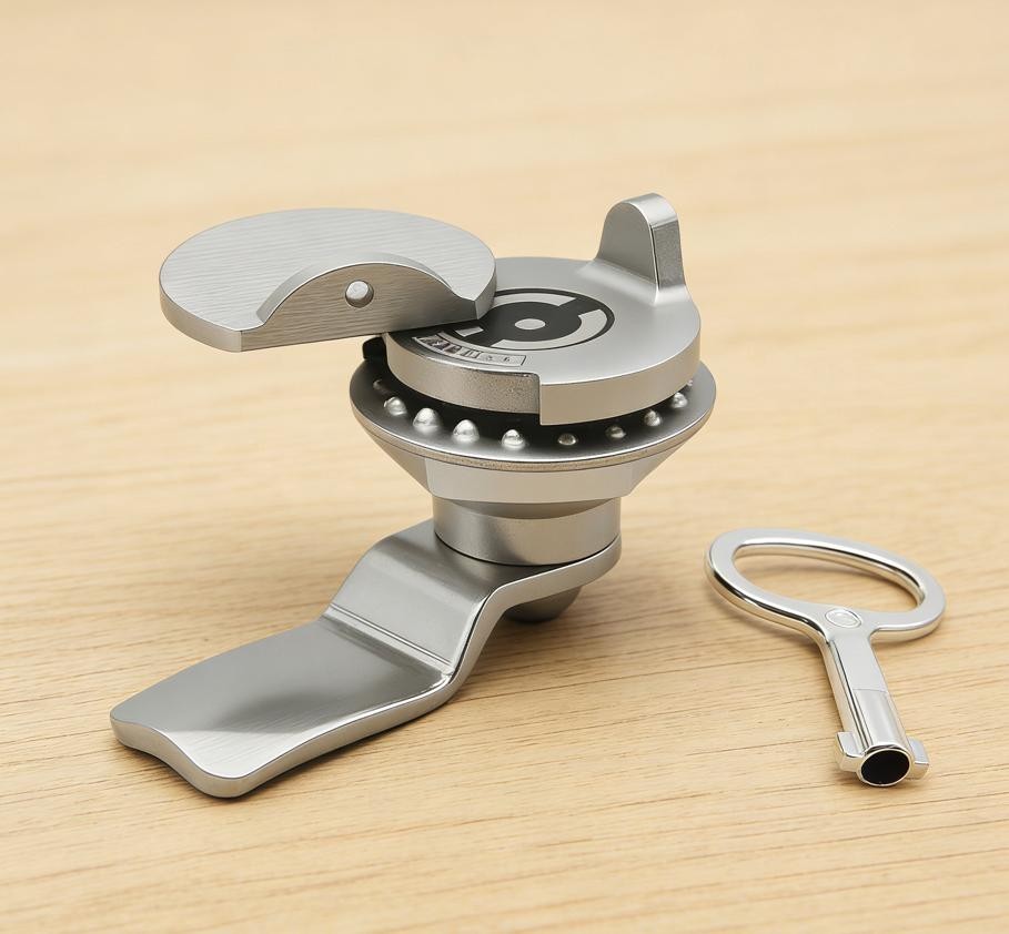 304 SS Triangle Cylinder Lock with Sealing Cover for Meter Box and ...