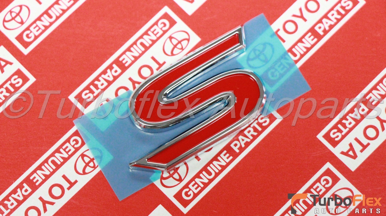 Toyota Corolla 2014-2017 S Rear Trunk Emblem Genuine OEM 75444-12D30 | eBay