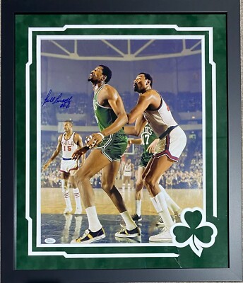 Bill Russell Signed Autographed Framed 16x20 Photo JSA Authentication ...