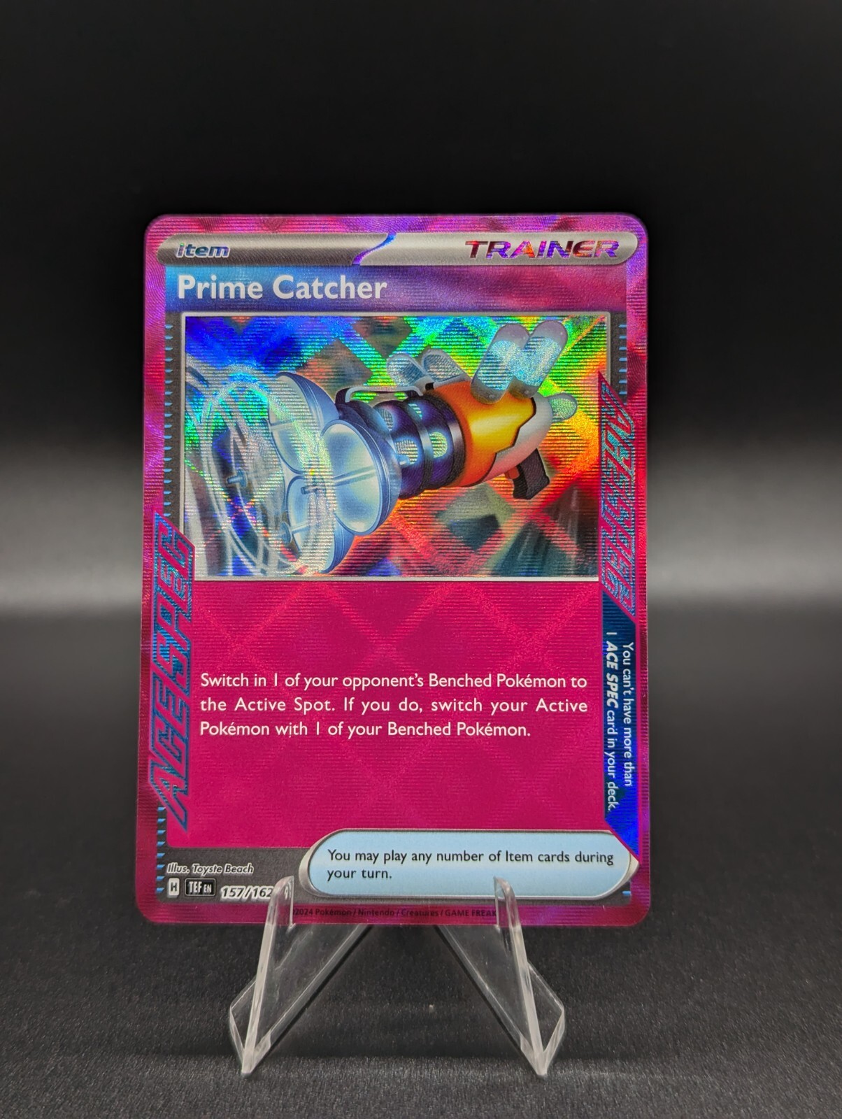 Pokémon TCG Prime Catcher Scarlet & Violet-Temporal Forces 157/162 Holo ...