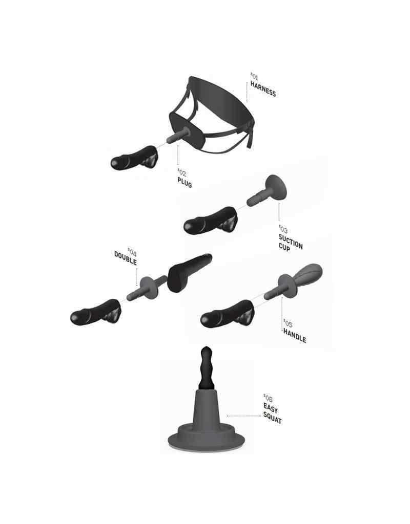 HUNG System Toys Winky Plug Analplug Buttplug Anal PVC Schwarz Unisex ...