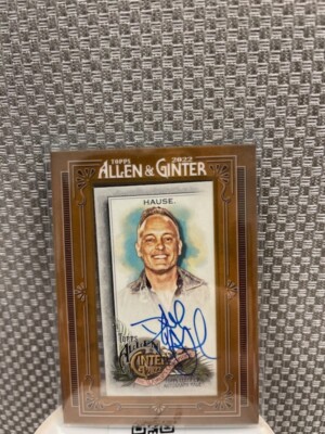 Dave Hause 2022 Topps Allen & Ginter Mini Framed Autograph Auto #MA-DHA ...