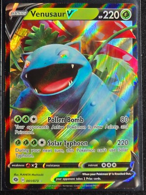 Venusaur V 01/73 (Ultra Rare) Champion's Path Near Mint | eBay