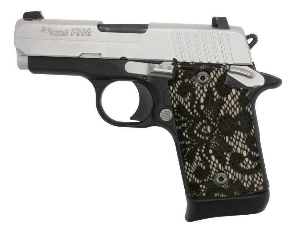 Black Lace Sexy Custom Sig Sauer P938 Grips | eBay