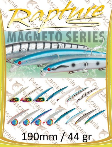 artificielle hard bait Rapture MAGNETO 190mm 44.0gr slow sinking | eBay