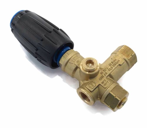 Tecomec VRT3 Unloader Valve [No Gauge Port] (Pressure Washer, Bypass ...