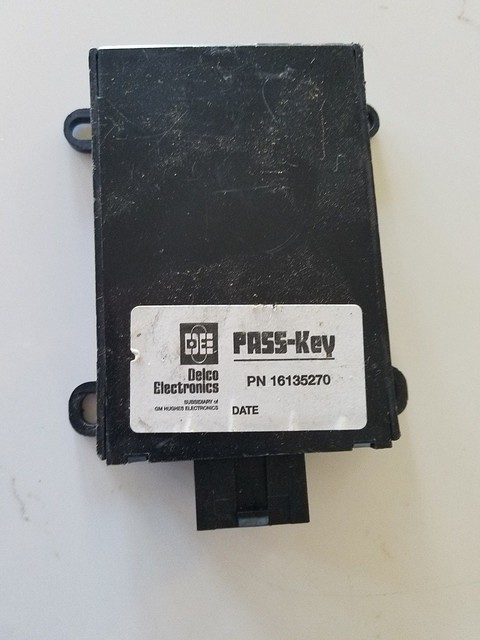 1gm Cadillac Delco Electronics Pass Key II Module 16135270 for sale ...