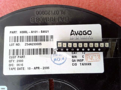 20 x Standard-LED/ AVAGO HSML-A101-S40J1 - Orange - PLCC-2 - NEU | eBay.de