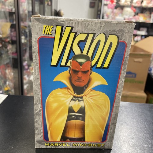 Marvel Mini Bust Bowen Design 2000 Vision 1/8th Scale Limited 3637/ ...