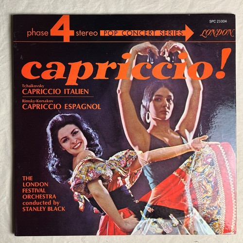 TCHAIKOVSKY/RIMSKY-KORSAKOV Capriccio! 1964 Vinyl LP London SPC 21004 ...