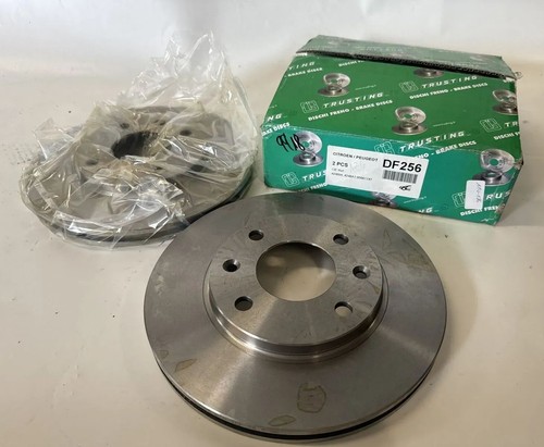 2*Trusting Bremsscheiben DF256 passend für Peugeot und Citroën | eBay ...