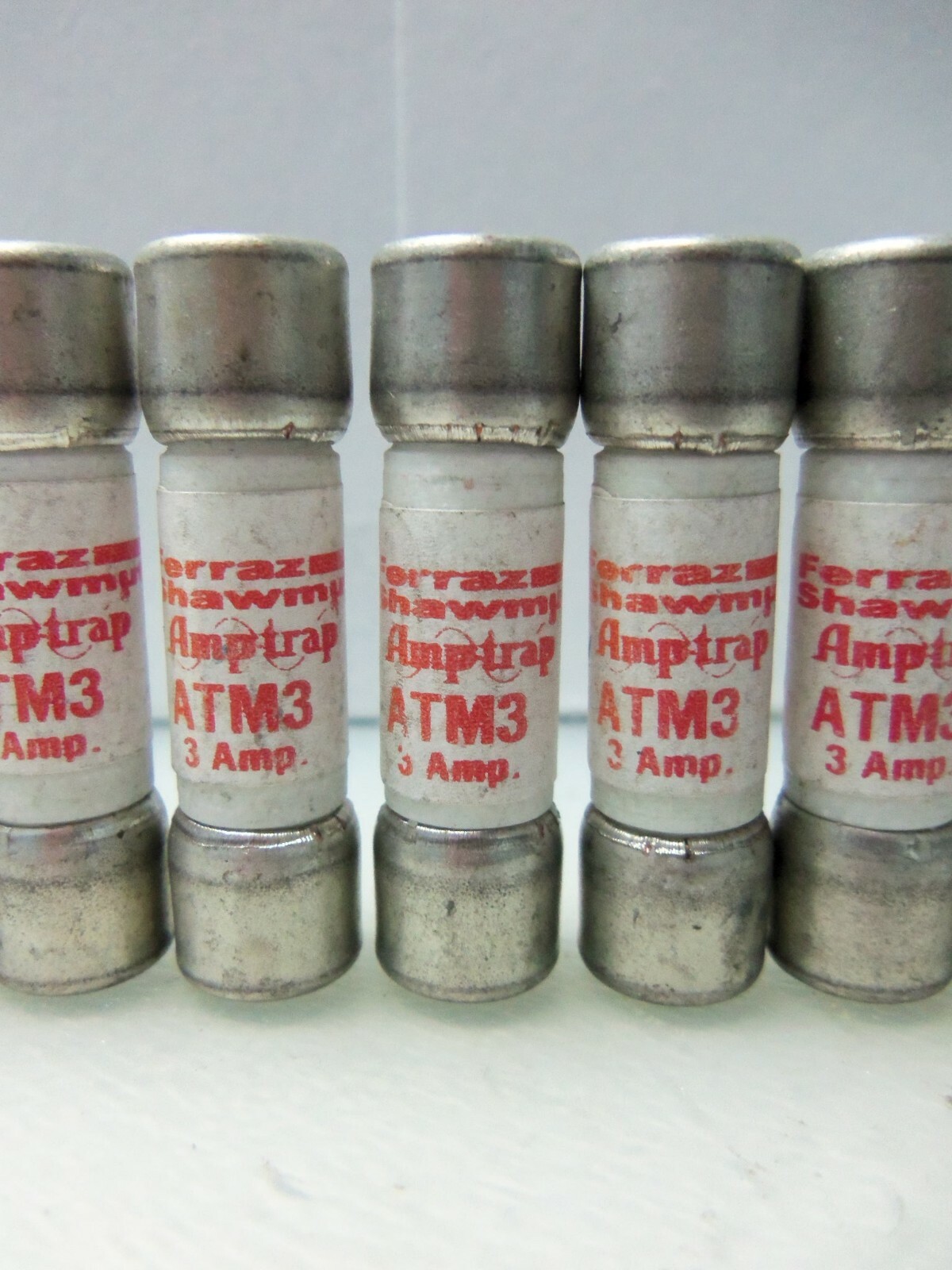 Nice Lot Ferraz Shawmut ATM3 ATM 3 Amp Fuses KTK 3 600 Volts | eBay