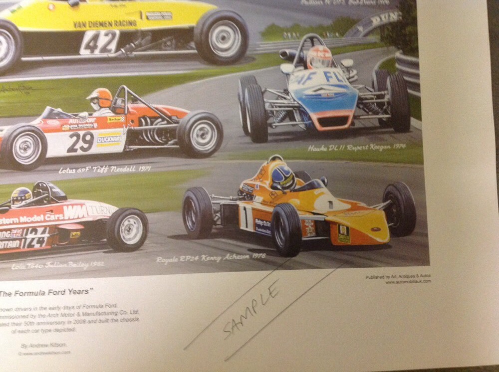 Historic/Classic FORMULA FORD - Senna -Van Dieman, Merlyn, Lotus ...