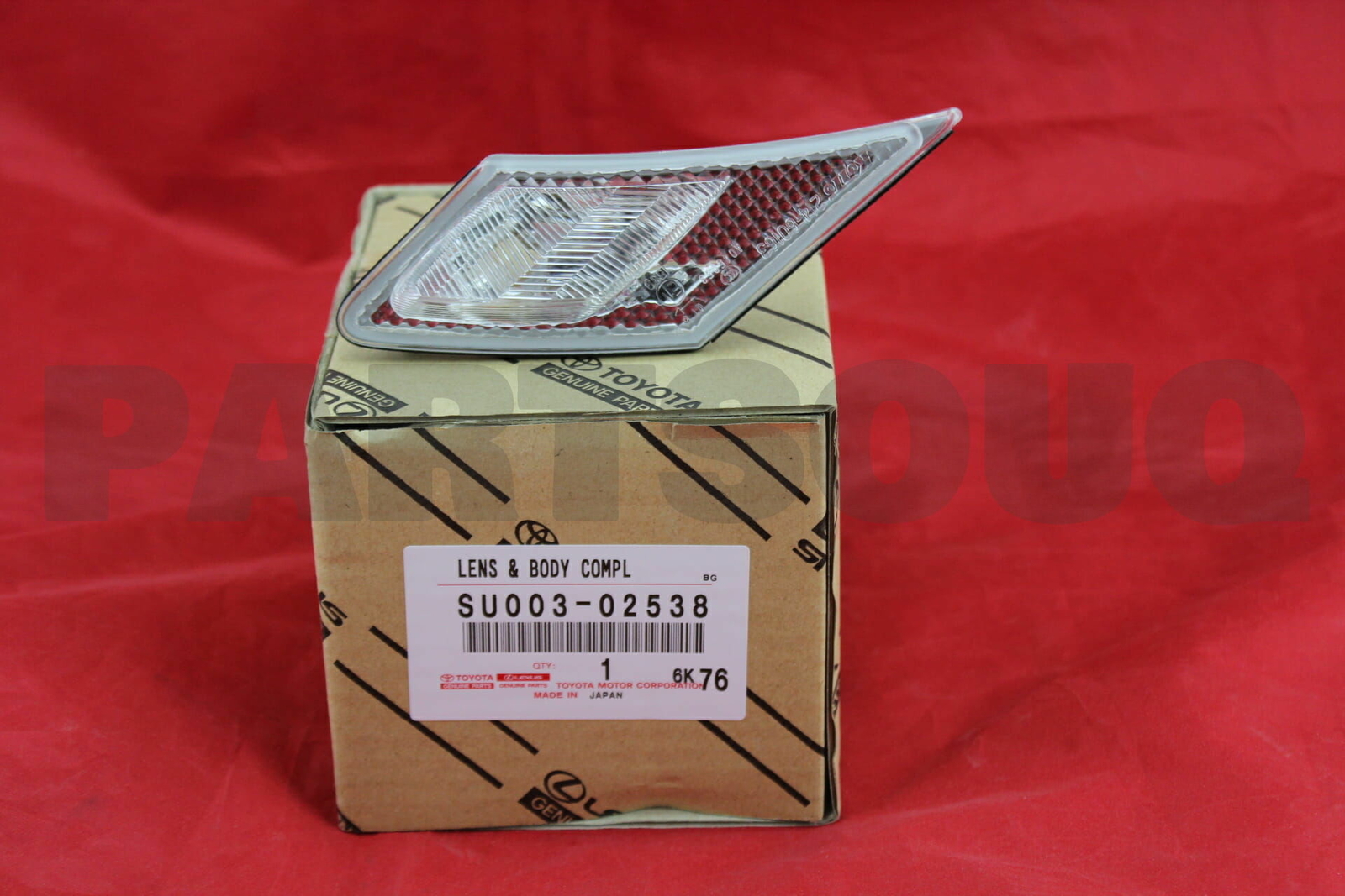 SU00302538 Genuine Toyota LAMP ASSY, SIDE TURN SIGNAL, RH SU003-02538 ...