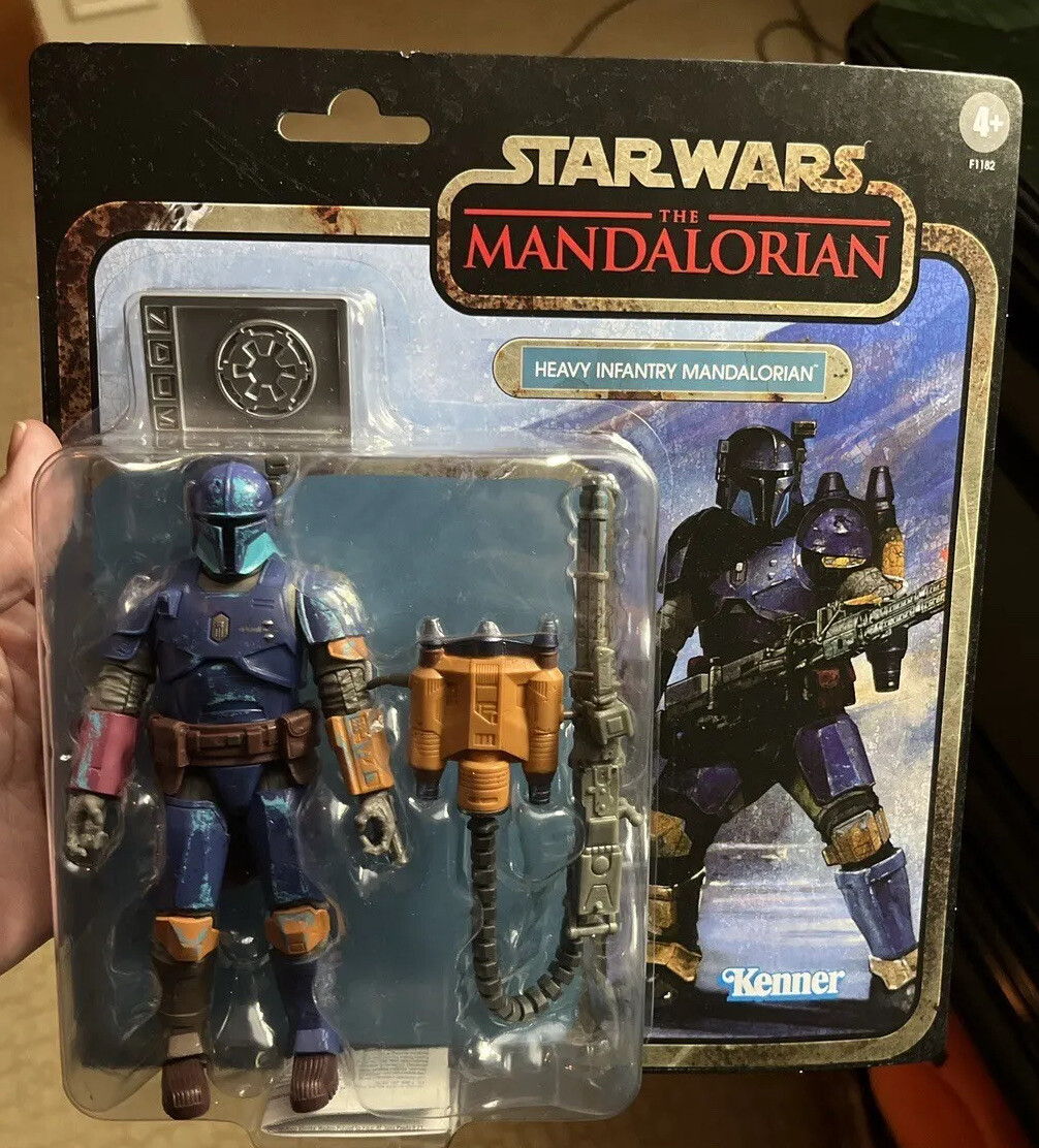 Star Wars Black Series 2-Pack: Heavy Infantry Mando (Paz ...