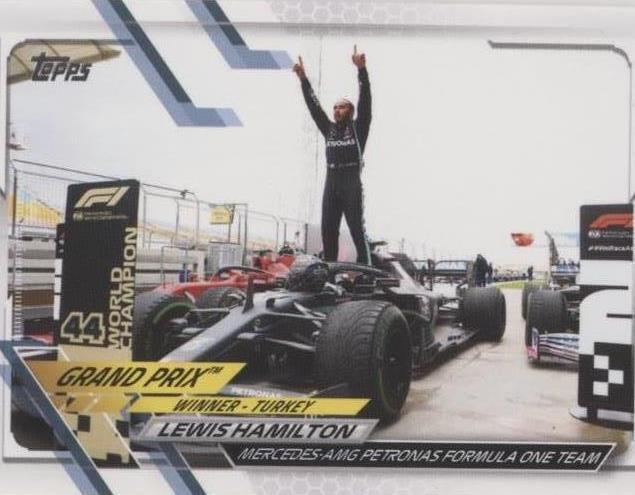 2021 Topps Formula 1 - Grand Prix Winners Lewis Hamilton #151 for sale ...
