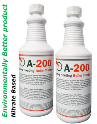 Outdoor Boiler Water Treatment with Rust Inhibitor A200, Treats 400 ...