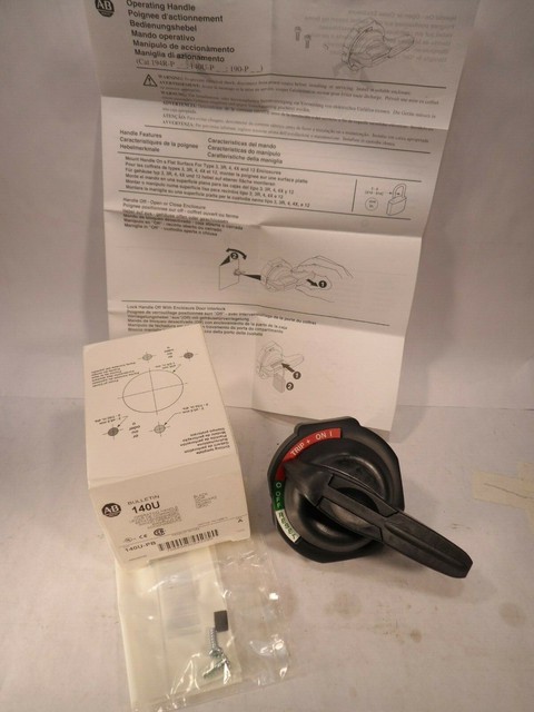 Allen Bradley Rotary Operating Handle Black 140u-pb 140UPB for sale ...