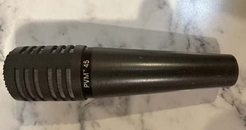 Peavey PVM 45 Microphone With Case And Key. For Parts/Repair only | eBay
