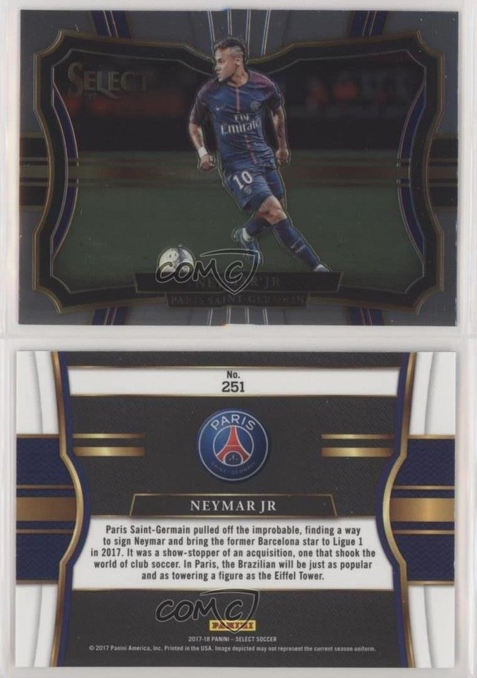 2017-18 Panini Select Field Level Neymar Jr #251 3vh | eBay