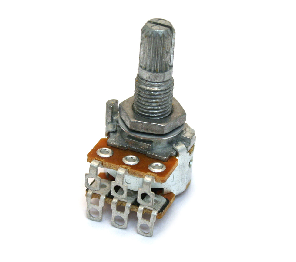 (1) ALPS 500k Pickup Balance/Pan/Blend Control Pot for Guitar/Bass EP ...