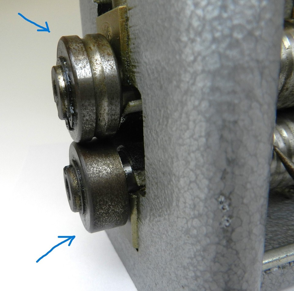 Filli Cavallin Wire Rolling Mill Mini 50mm Mod # F.50/27 Wire Range 2 ...