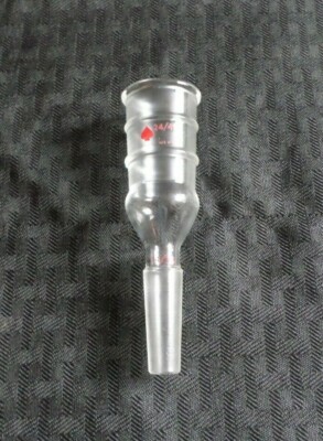 Ace Glass 24/40 Outer & 14/35 Inner Enlarging Connecting Adapter, 5005 ...