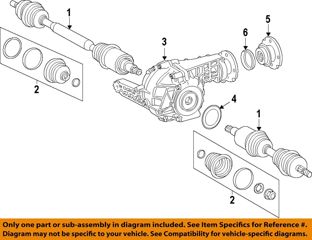 MERCEDES OEM 16-19 GLE300d Carrier Front Axles-Boot Kit 1663300085 | eBay