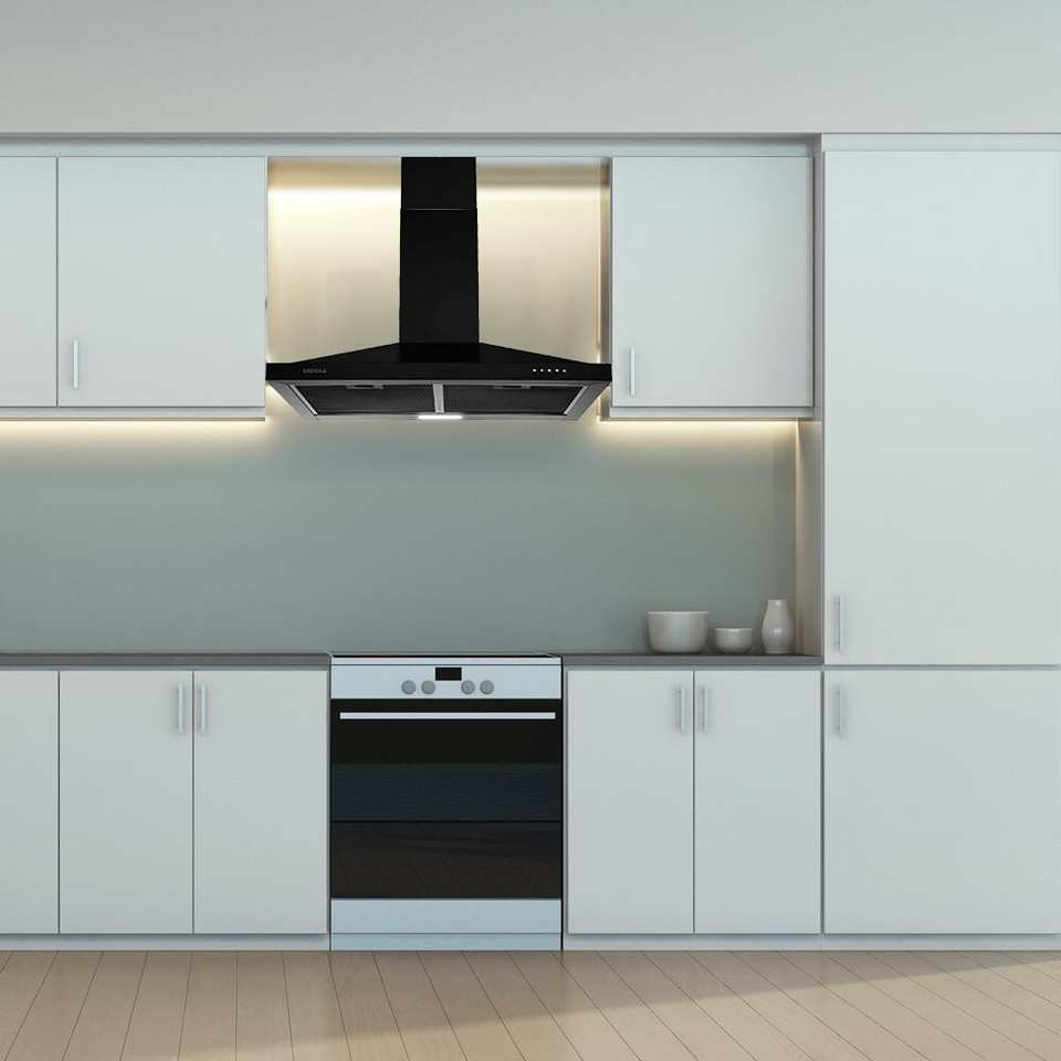 30 in Wall Mount Range Hood Kitchen Exhaust Stove Vent 450CFM ...