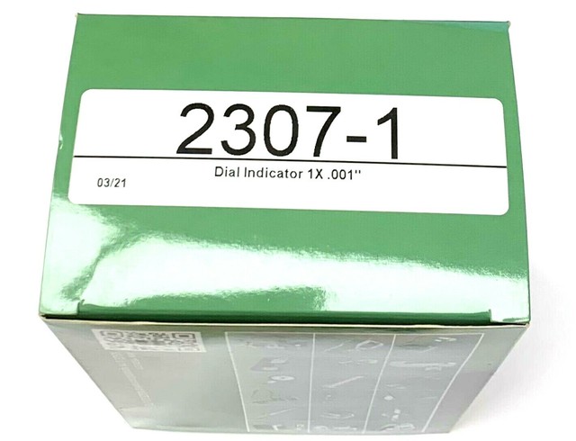 2307-1 Dial Indicator 1 X .001" INSIZE Precision Measurement for sale ...