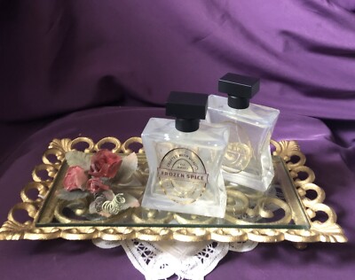 ~ Rare! Set Of 2 Tru Fragrance Men's ~ Frozen Spice ~ 3.4 oz. Eau de ...