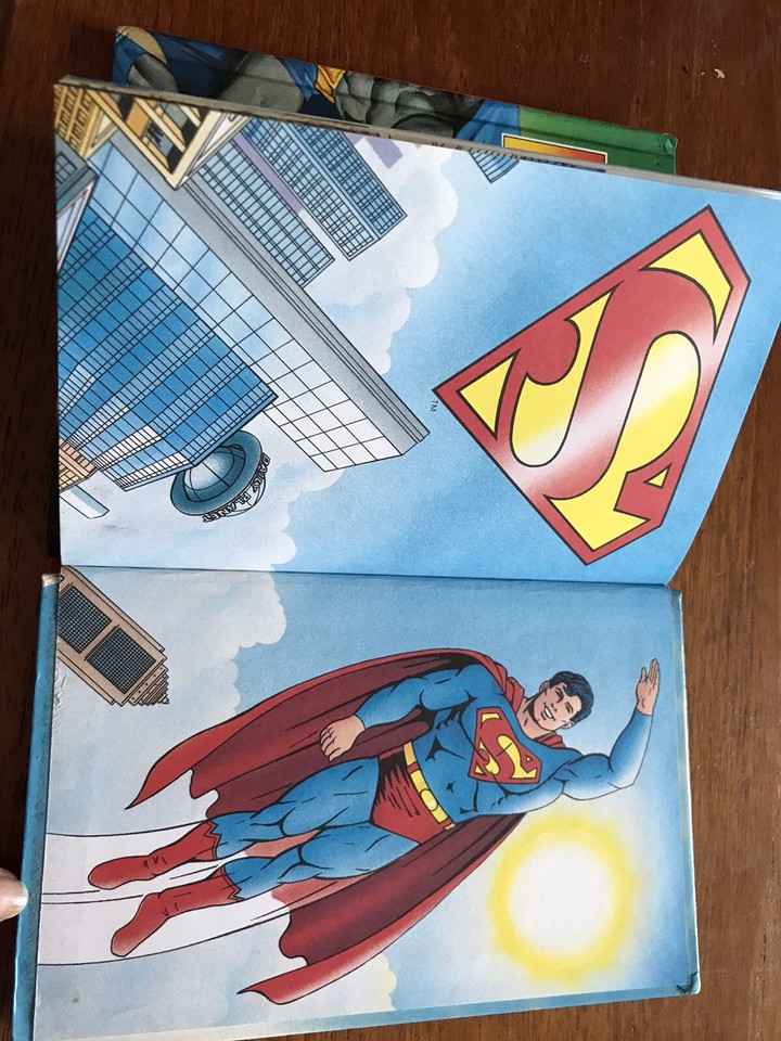 Vintage Ladybird Book Superman The Story & Batman Warhawk 1980s First Eds | eBay